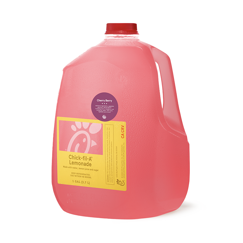 Gallon Cherry Berry Lemonade | Chick-fil-A Canada
