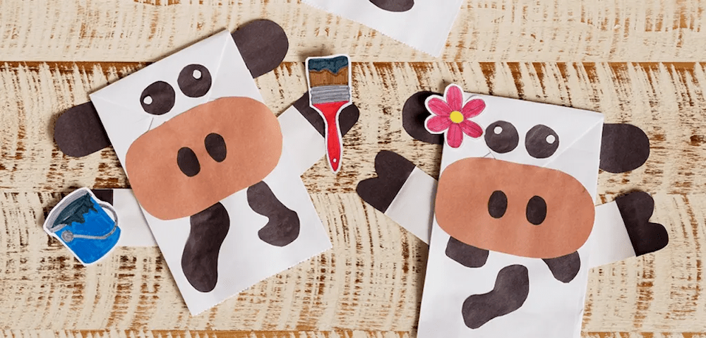 Chick-fil-A Canada - Cow puppet craft